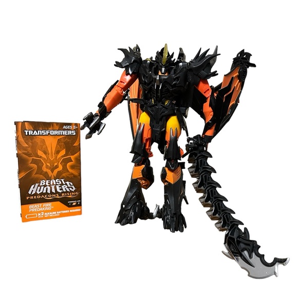 Hasbro | Toys | Transformers Ultimate Beast Fire Predaking Beast ...